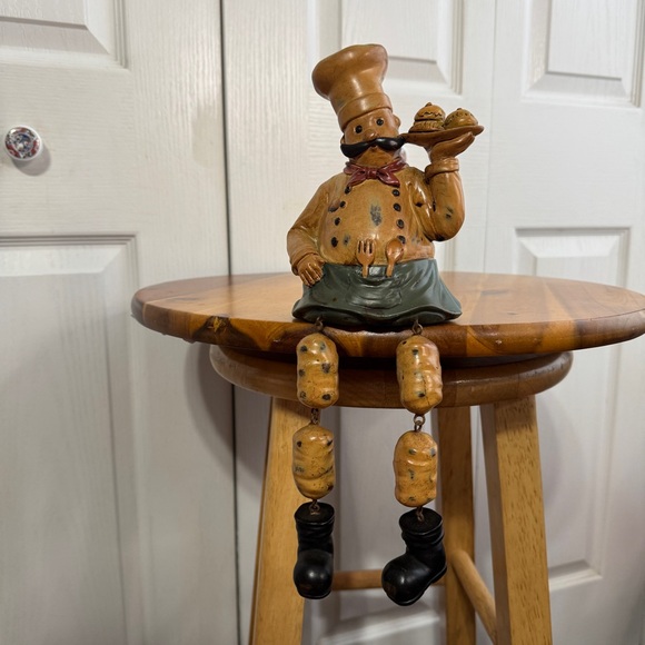 Vintage | Accents | Vintage Chef Shelf Sitter Long Legs Decor | Poshmark